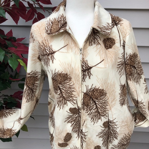 White Stag | Tops | White Stag Fleece Top Size L | Poshmark